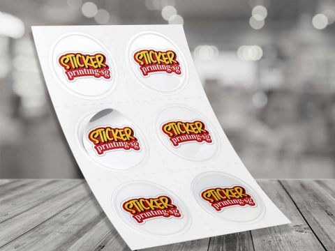 Mirrorcoat sticker - Sticker Printing in Singapore Mirrorkote Sticker
